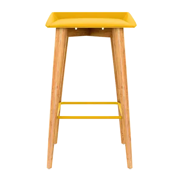Buy Stool Online in Yellow Colour for Commercial and Office Furniture Godrej Interio