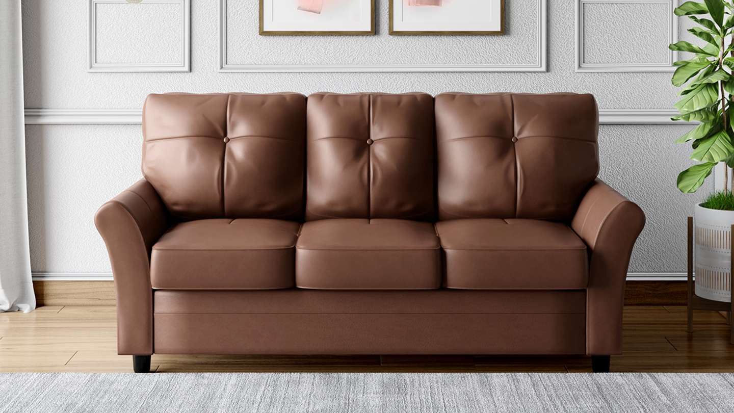 Godrej interio wooden sofa store