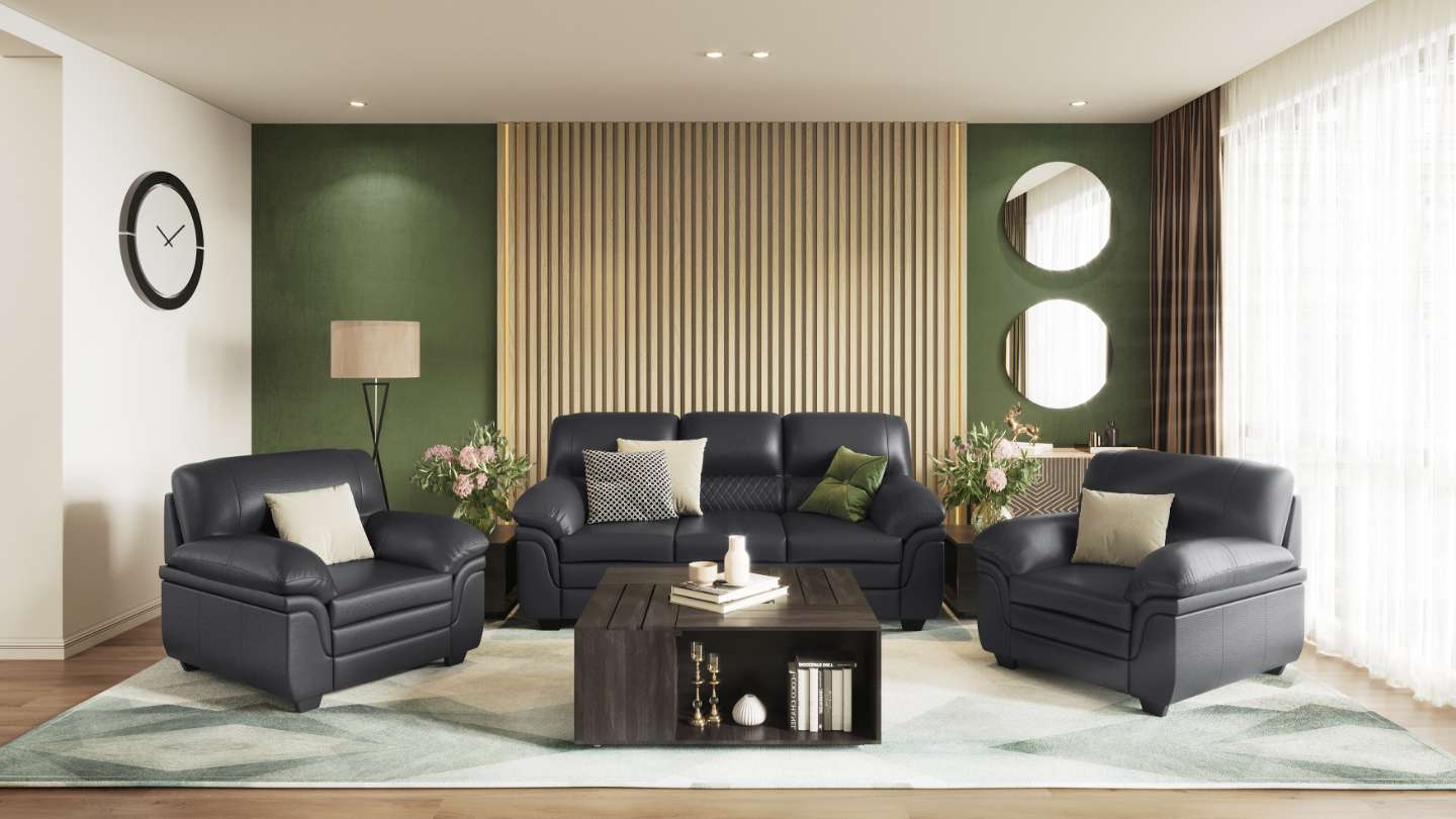 Buy Orleans Plus 1 Seater Sofa Godrej Interio