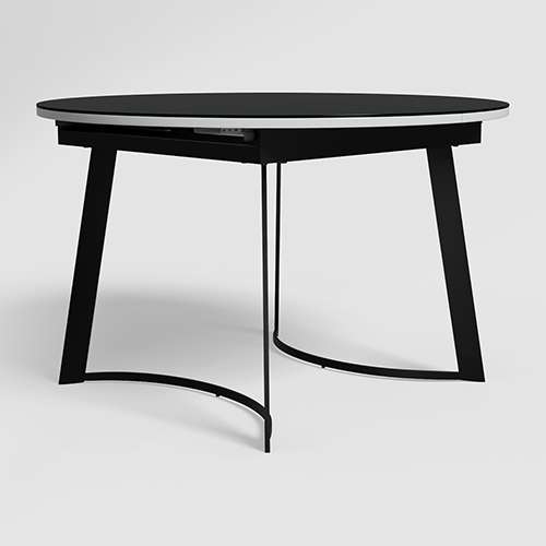 Salt and Pepper NX 4 to 6 Seater Engineered Wood Dining Table 1 Year Warranty Black Knockdown