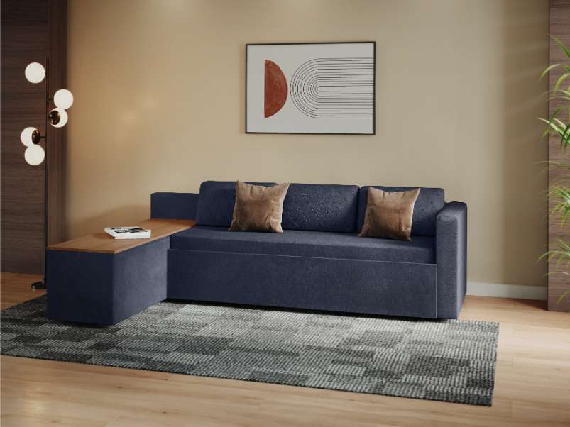 Buy Attix 3 Seater Sofa Bed Godrej Interio