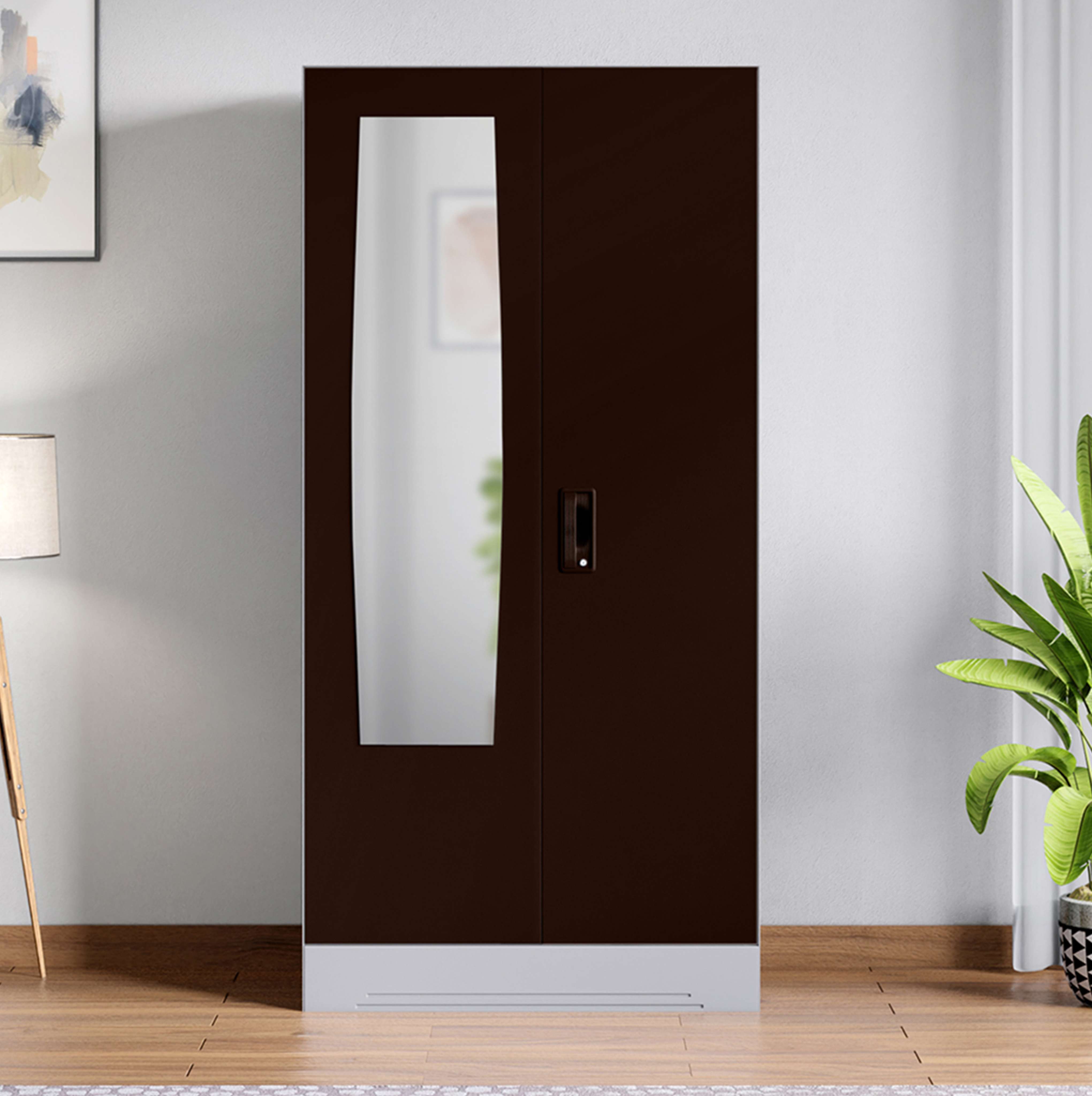 Buy Slimline 2 Door M1 Steel Almirah Godrej Interio