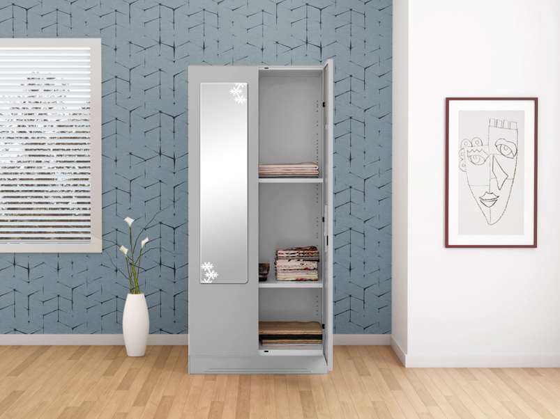 Buy Slimline 2 Door M2 Steel Almirah Godrej Interio