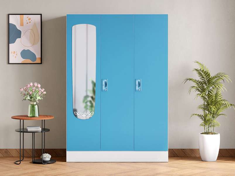 Godrej interio almirah 3 door store