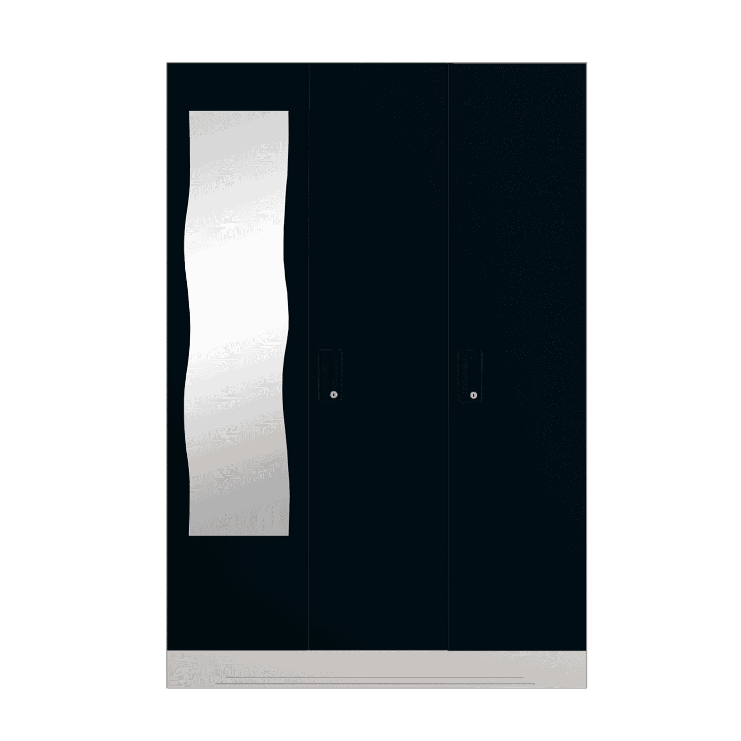 Buy Slimline 3 Door M4 Steel Almirah Godrej Interio
