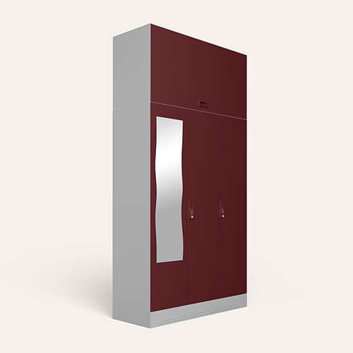 Buy Slimline 3 Door M4 Steel Almirah Godrej Interio
