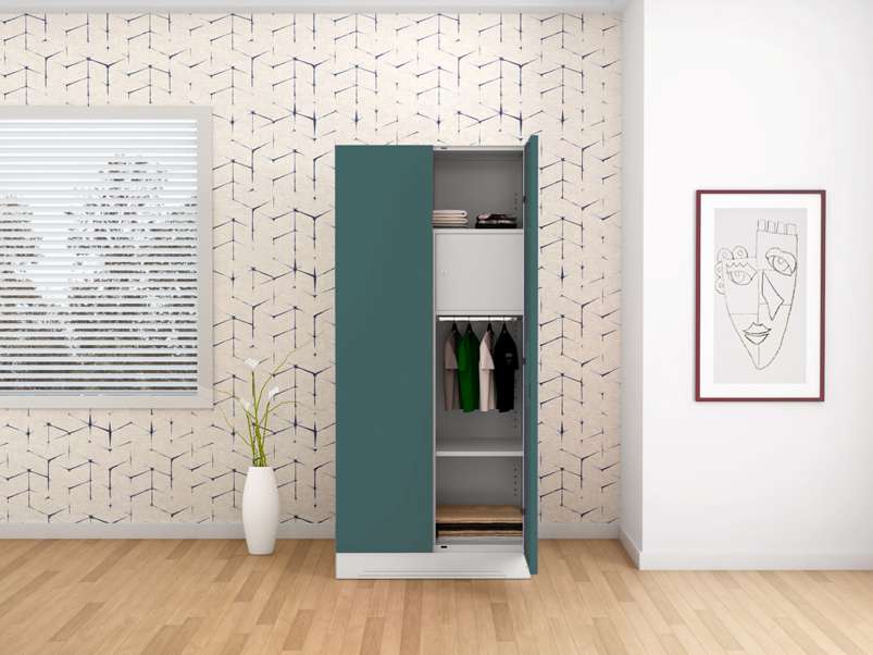 Buy Slimline 2 Door Steel Almirah Godrej Interio